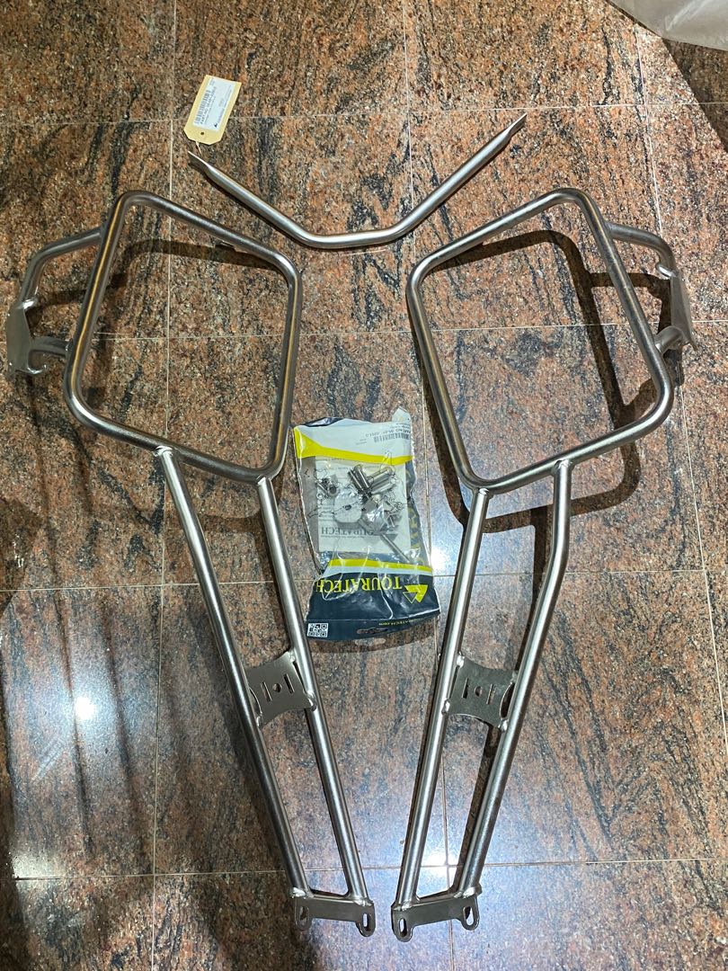 Touratech Pannier Rack KTM 690 Enduro (~2017), Motorcycles, Motorcycle ...