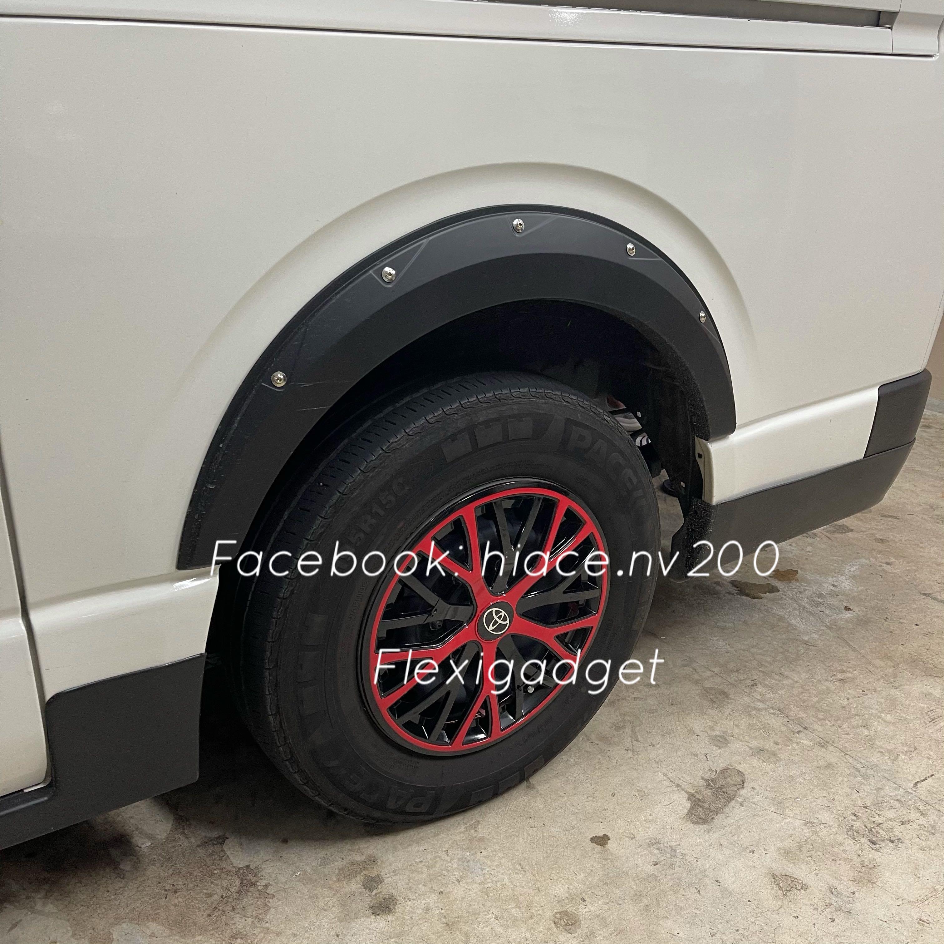 Toyota Hiace Wide Fender With Nuts / Hiace Accessories / Hiace Wheel ...