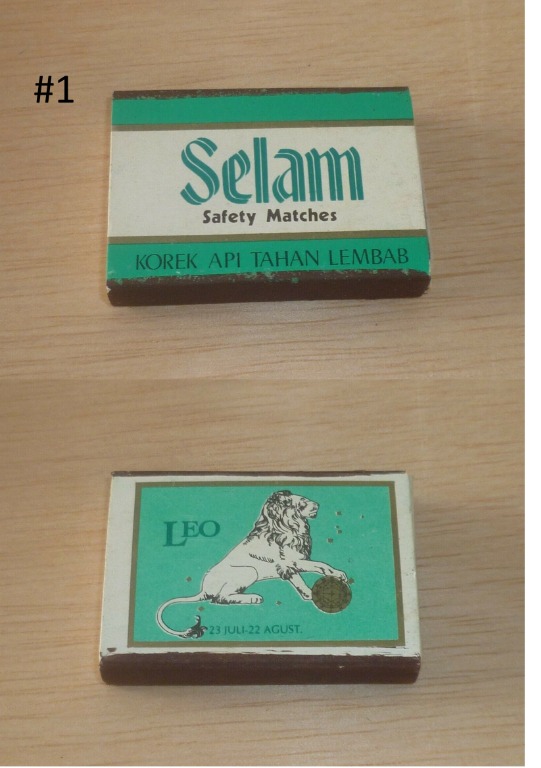 ♥️ Vintage ! 70s' & 90s' Matches Box Collection - Hotel , Orchids ...