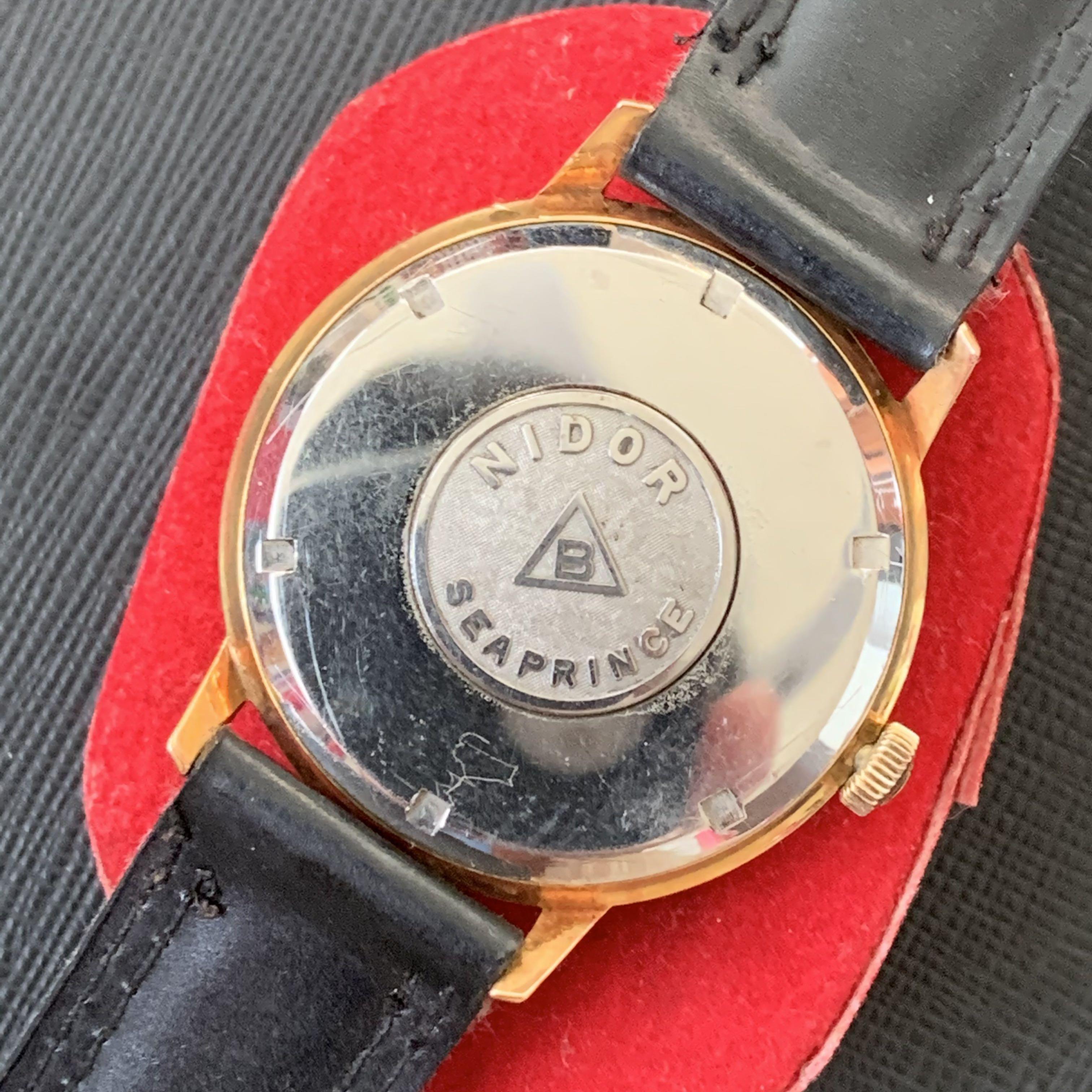 Vintage Nidor Seaprince Watch, Women's Fashion, Watches & Accessories ...