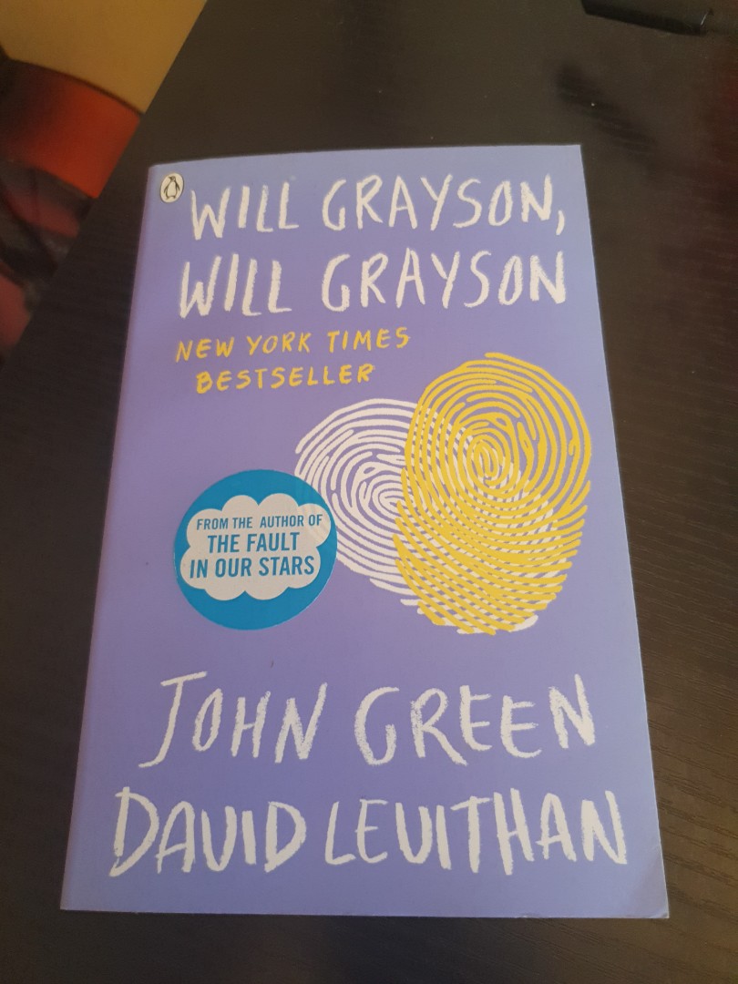 Will Grayson Will Grayson by John Green and David Levithan, Hobbies ...