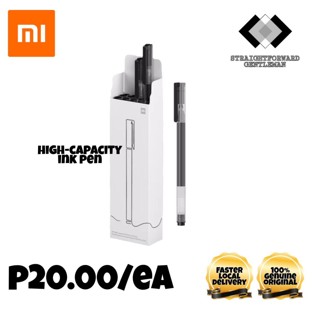 Xiaomi Mi High-Capacity Ink Pen 100% Original, Hobbies & Toys ...