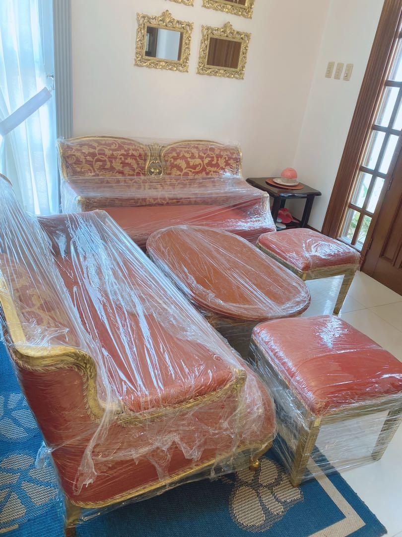 Rush sala set narra sofa set victorian style, Furniture & Home Living ...