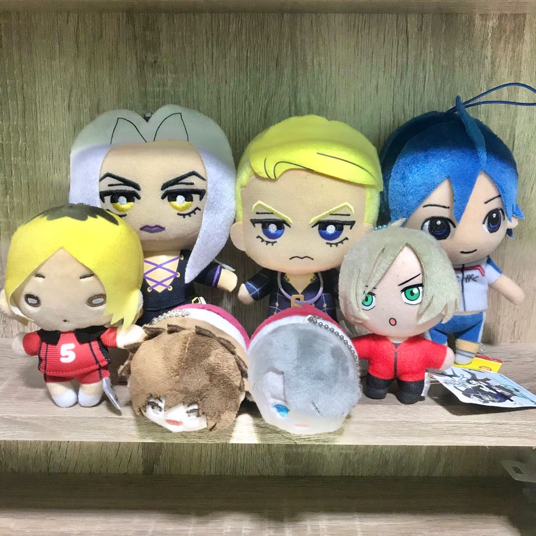 Anime nuigurumi/plushies - haikyuu kenma nitotan, yuri on ice ...