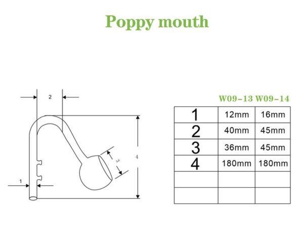 Aquarium ADA style Glass Poppy Pipe 12mm Outflow, Pet Supplies, Homes ...