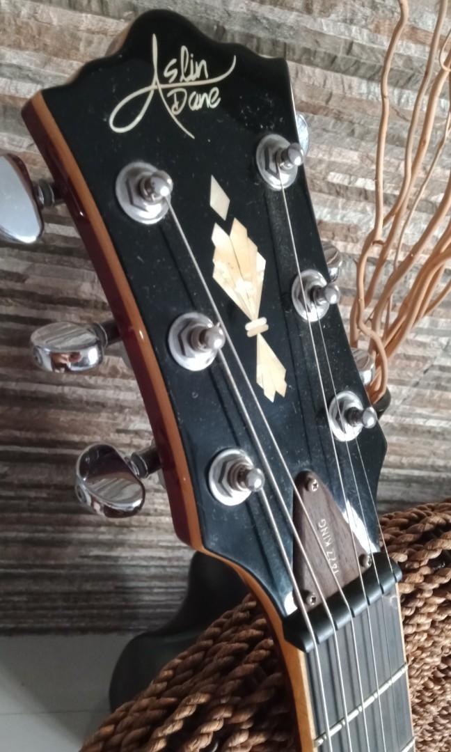 Aslin Dane Jazz King Archtop boutique hand made full hollow body ...