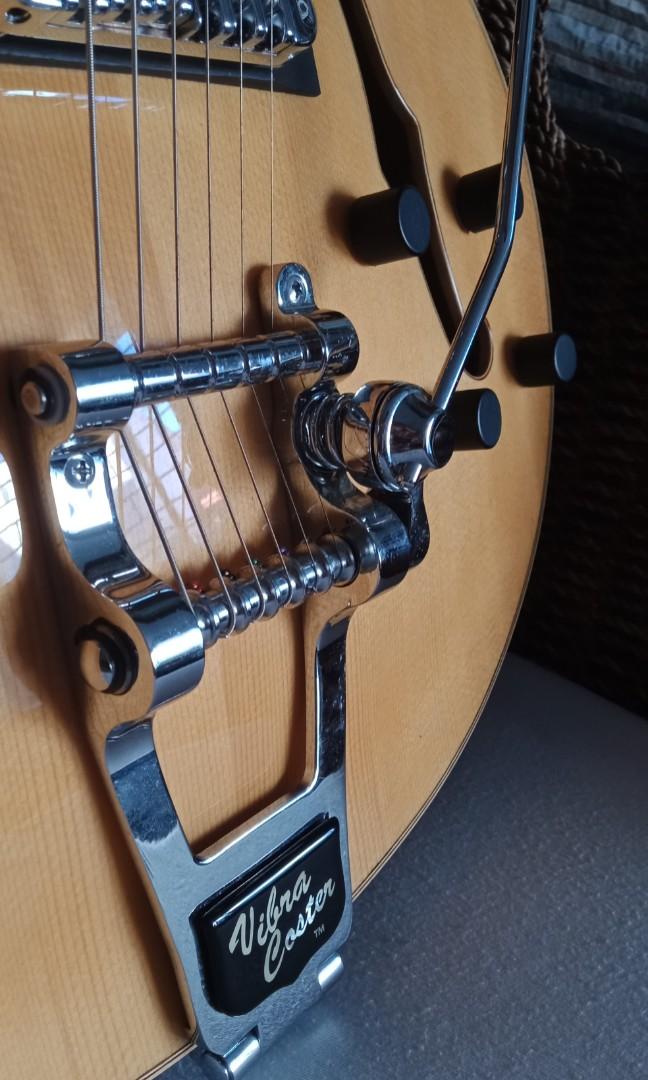 Aslin Dane Jazz King Archtop boutique hand made full hollow body ...