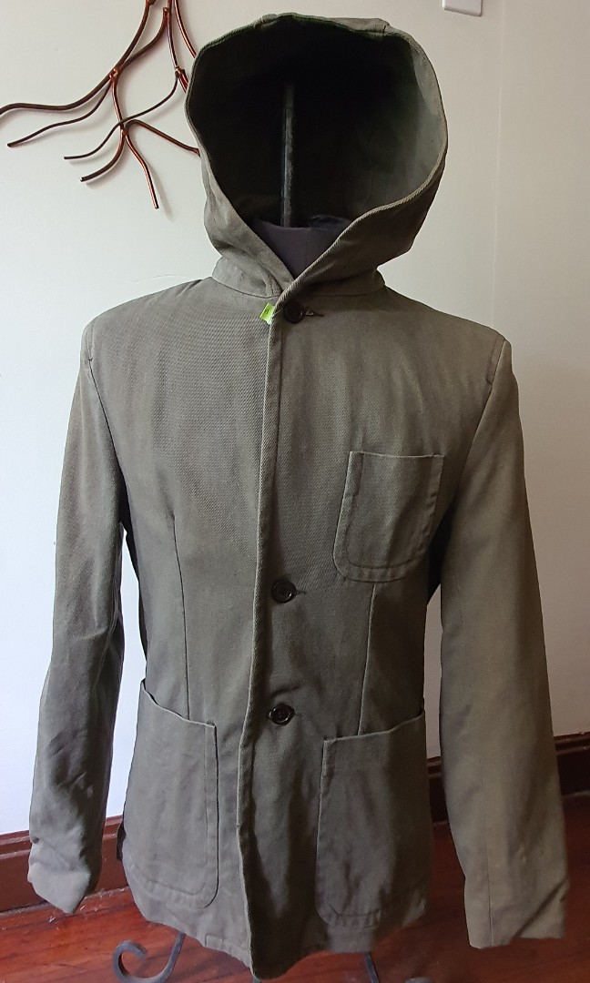 Bench Denim Hoodie Jacket, Men's Fashion, Coats, Jackets and Outerwear ...