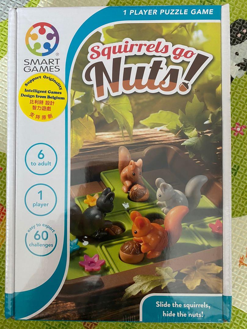 Smart Games - Squirrels go "Nuts" 松鼠藏堅果 (Board Game), 兒童＆孕婦用品, 嬰兒玩具 ...