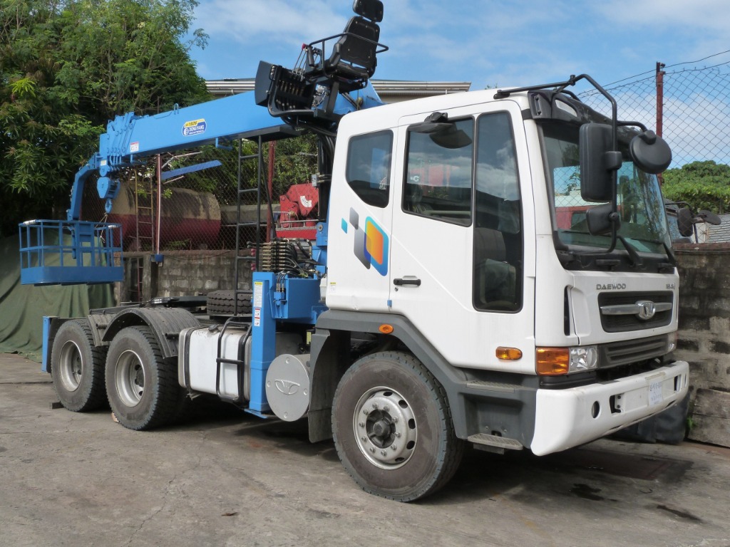 Boom Crane 7 tons Tractor Head, Special Vehicles, Heavy Vehicles on ...