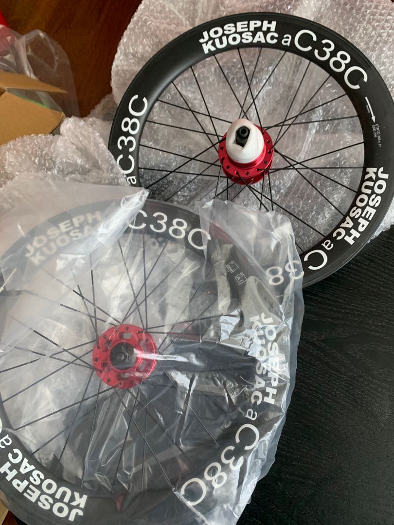 Brompton Joseph Kuosac carbon wheels, Sports Equipment, Bicycles ...