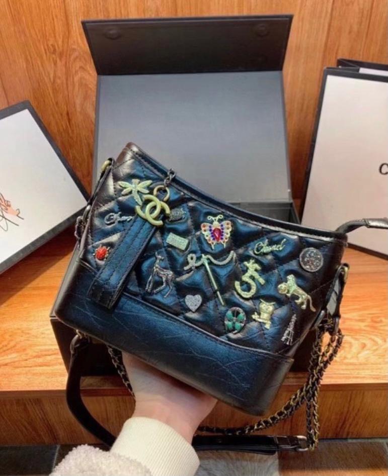 CHANEL PATCH GABRIELLE BAG AUTHENTIC GIFT, Fesyen Wanita, Tas & Dompet ...