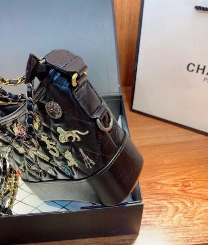 CHANEL PATCH GABRIELLE BAG AUTHENTIC GIFT, Fesyen Wanita, Tas & Dompet ...