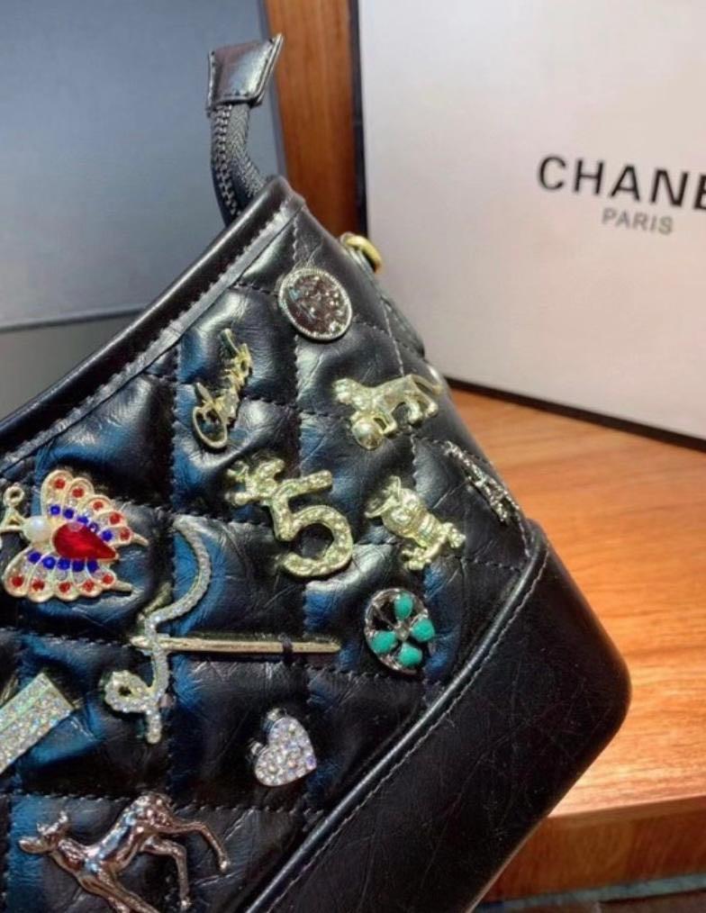 CHANEL PATCH GABRIELLE BAG AUTHENTIC GIFT, Fesyen Wanita, Tas & Dompet ...