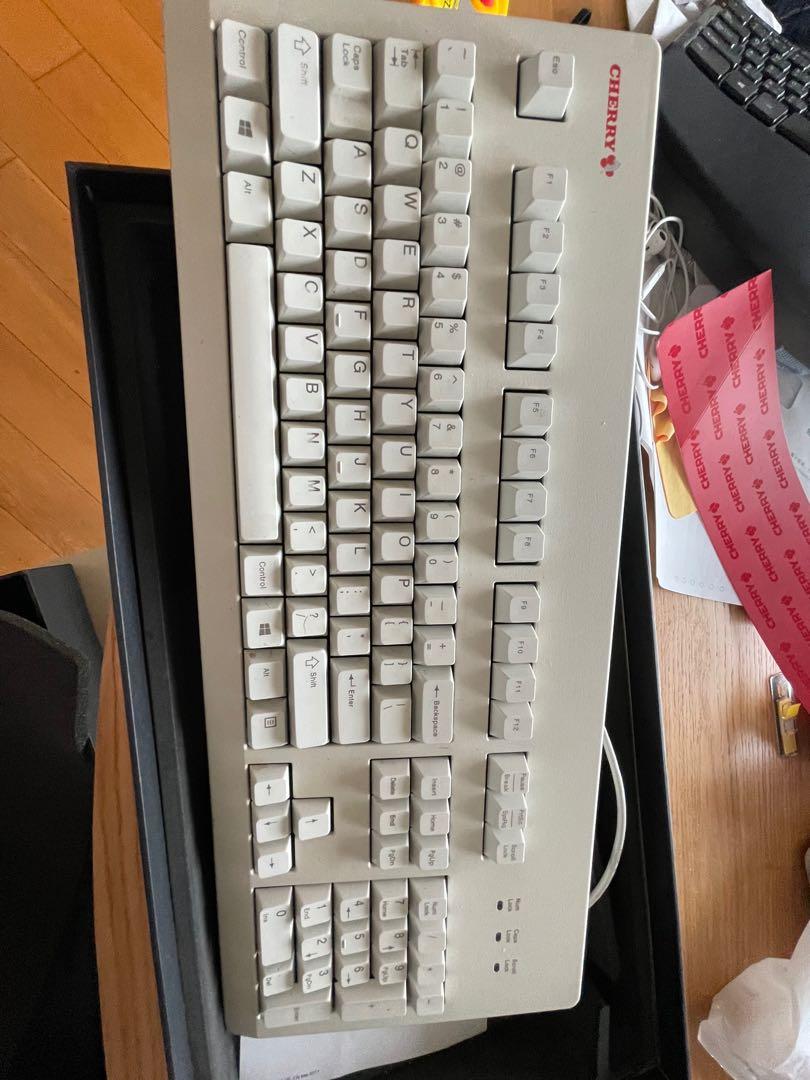 Cherry Mechanical Keyboard (Linear- Red), 電腦＆科技, 電腦周邊及配件, 電腦鍵盤及相關產品 ...