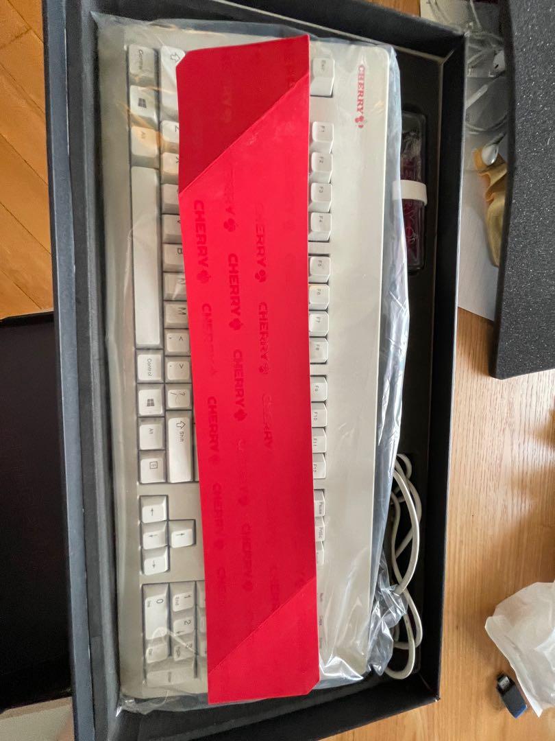 Cherry Mechanical Keyboard (Linear- Red), 電腦＆科技, 電腦周邊及配件, 電腦鍵盤及相關產品 ...
