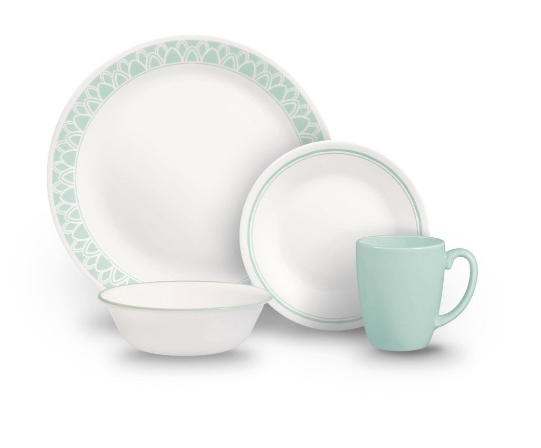 Corelle 16 Piece Delano Dinnerware Set, Furniture & Home Living ...