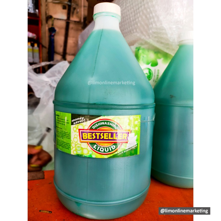 Dishwashing Liquid Cleaning Solution (1 gallon), Furniture & Home ...