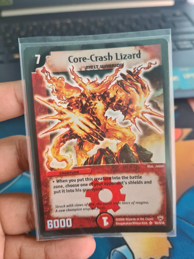 Duel Master Core Crash Lizard, Hobbies & Toys, Toys & Games on Carousell