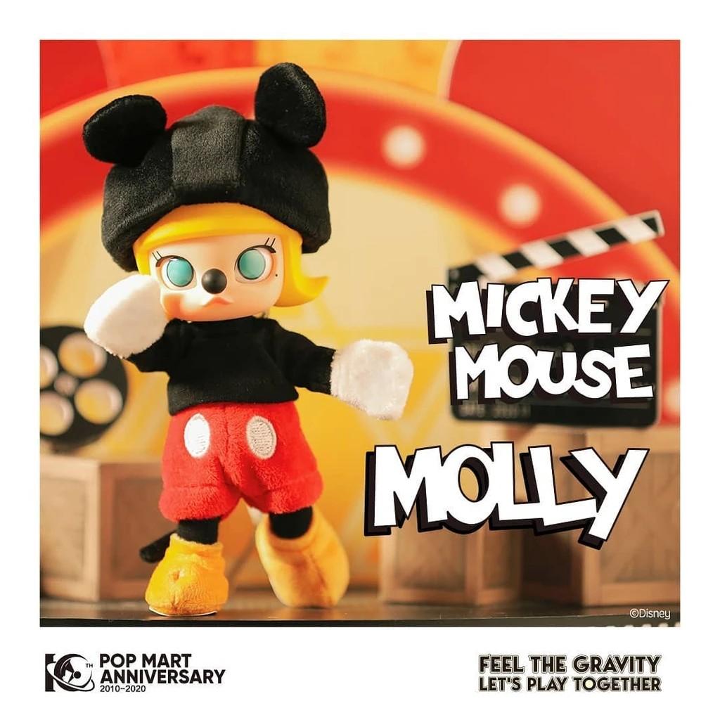 Popmart Mickey Mouse Molly, Hobbies & Toys, Toys & Games on Carousell