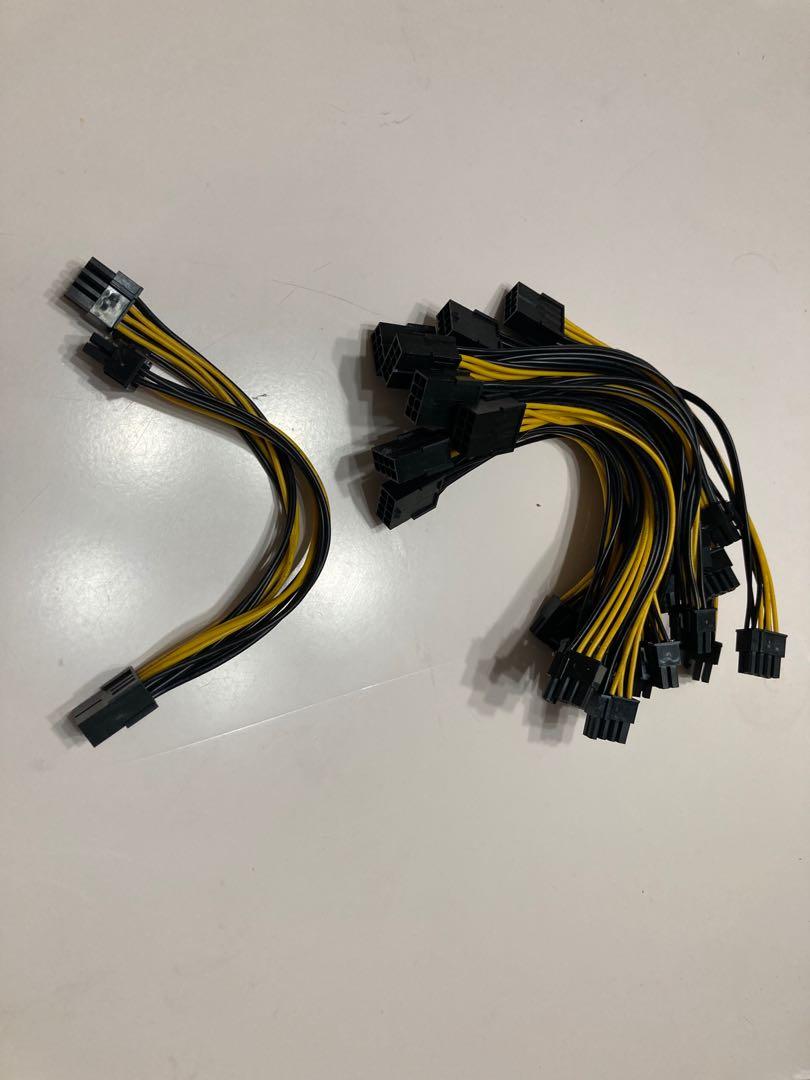 (OOS)GPU 8pin Y Splitter 1 to 2 PCIE Power Cable, Computers & Tech ...