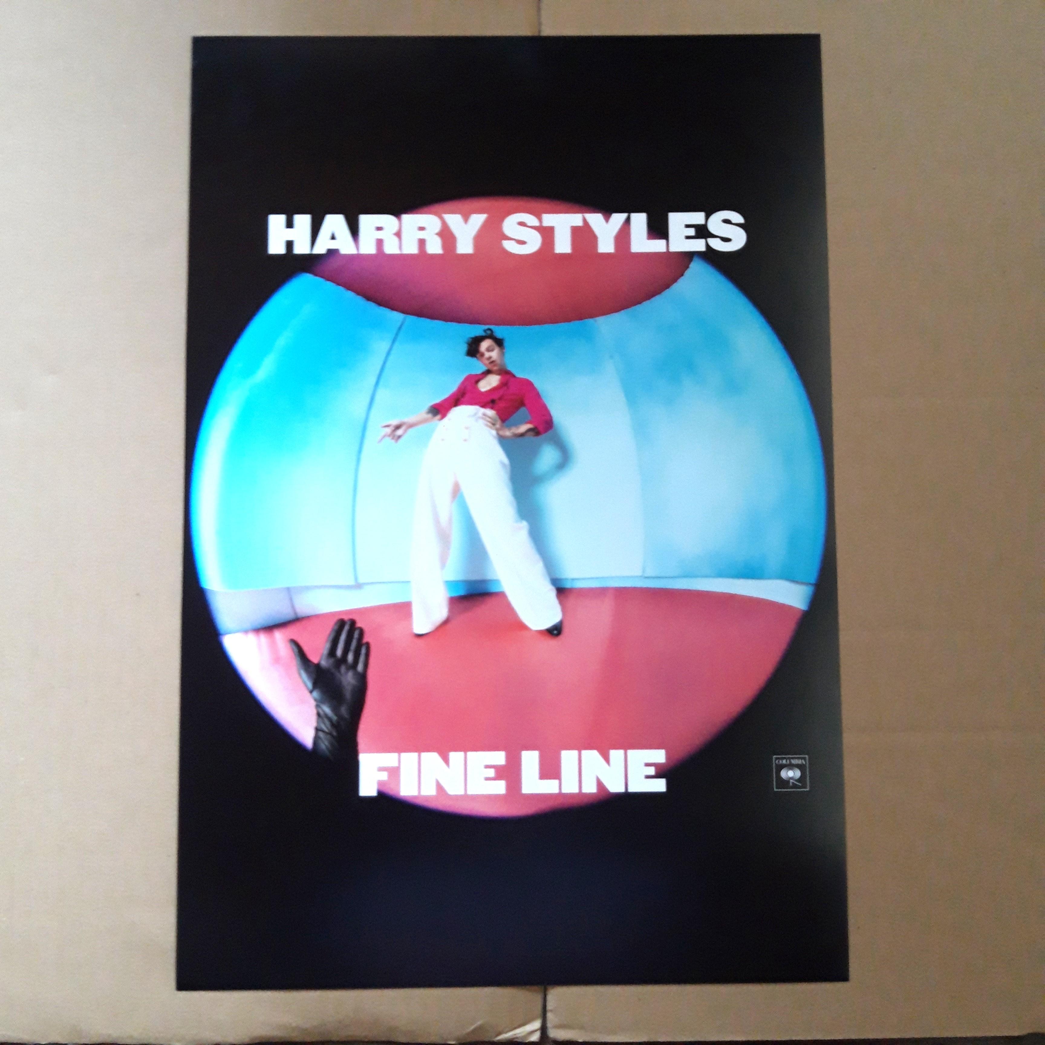 Harry Styles Fine Line Poster (11.5x17), Furniture & Home Living, Home ...