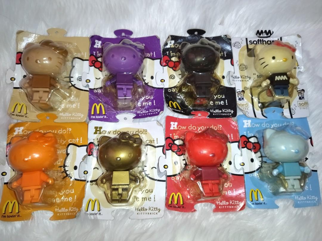 Hello Kitty Bricks Mcdo Set, Hobbies & Toys, Toys & Games on Carousell