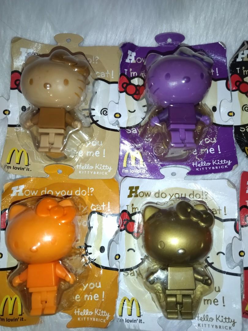 Hello Kitty Bricks Mcdo Set, Hobbies & Toys, Toys & Games on Carousell