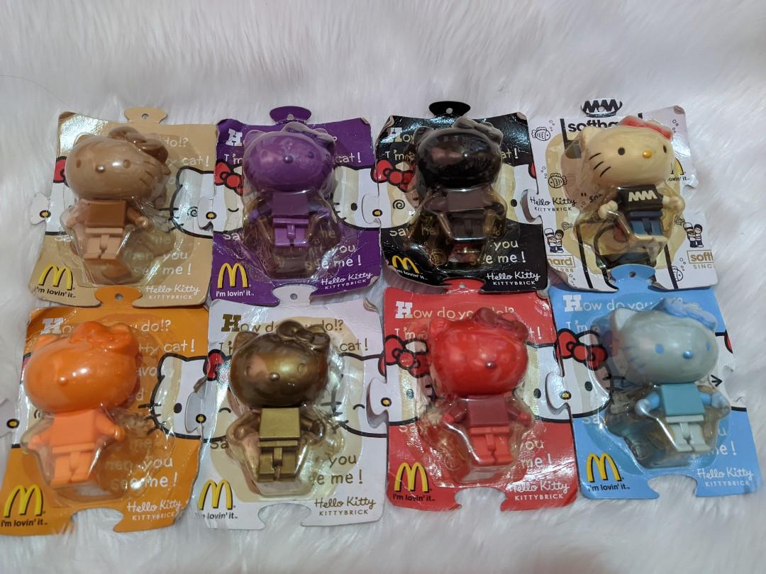 Hello Kitty Bricks Mcdo Set, Hobbies & Toys, Toys & Games on Carousell