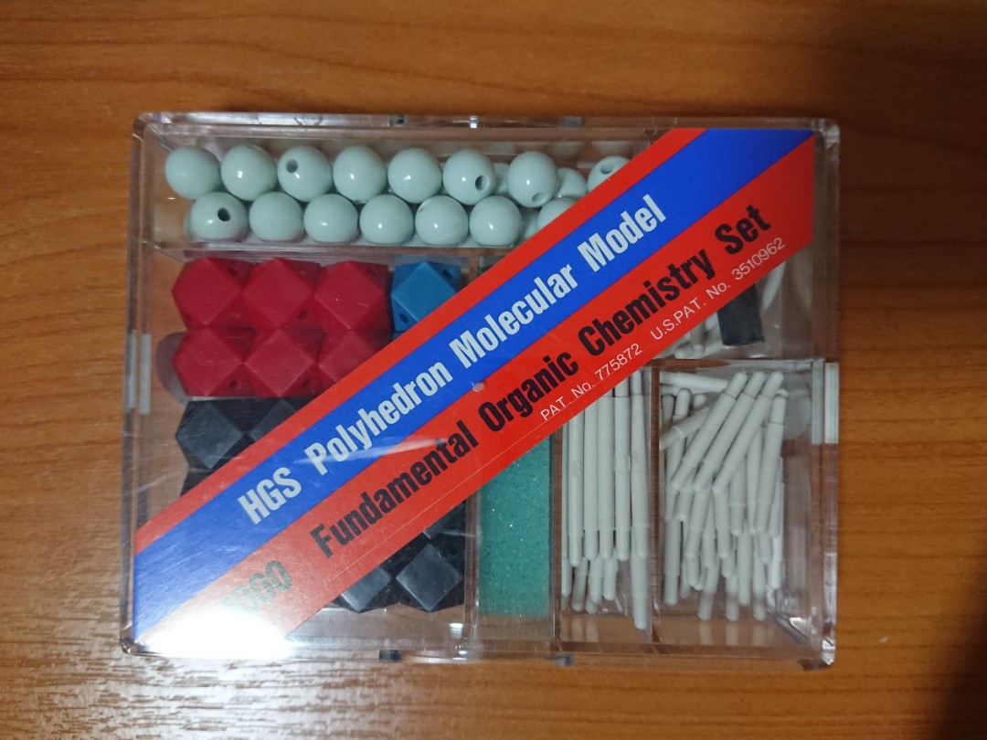 hgs molecular model 1000 fundamental organic chemistry set, Hobbies ...