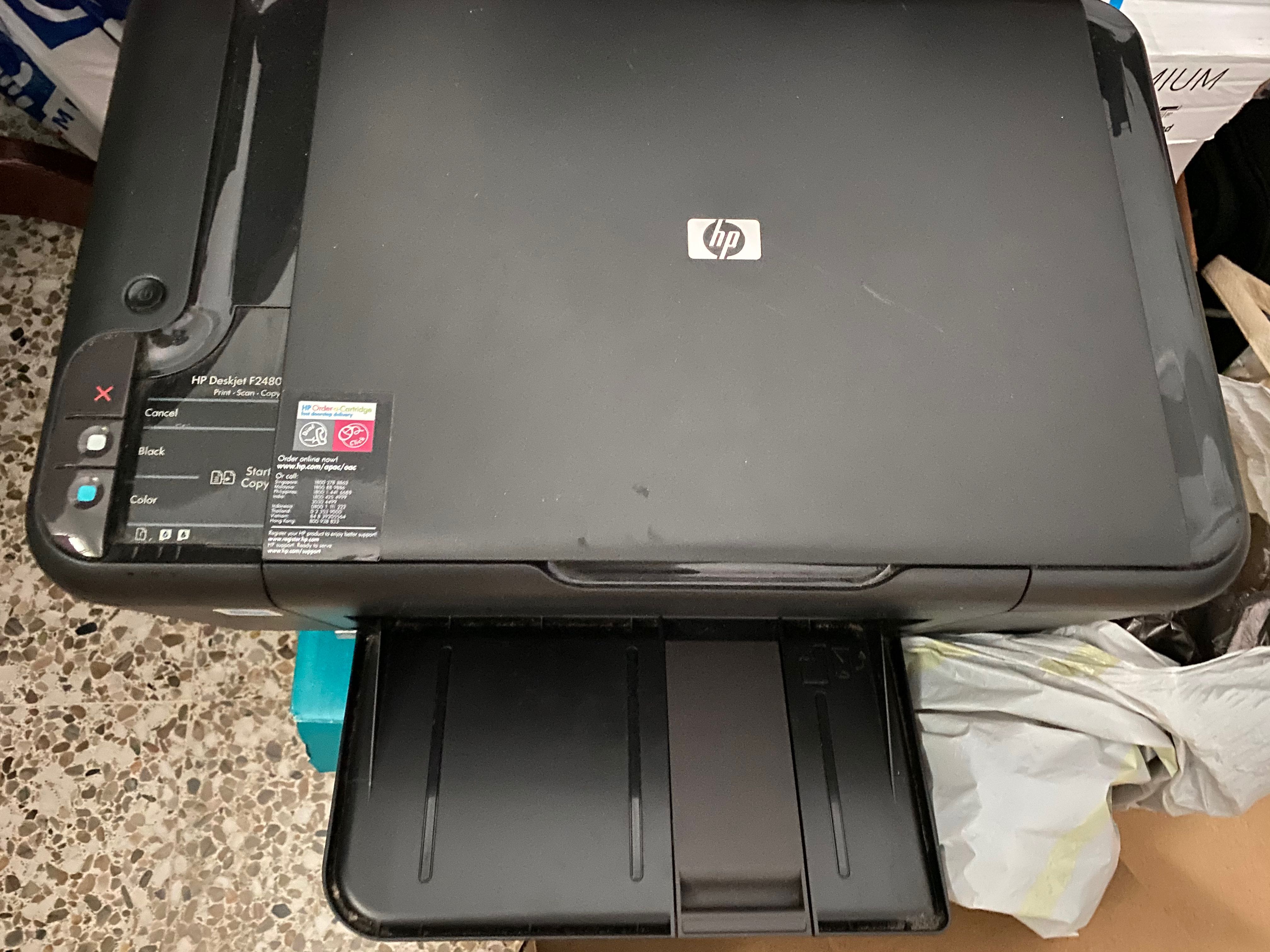 HP Deskjet 3 in 1 Printer F2480, Computers & Tech, Printers, Scanners ...