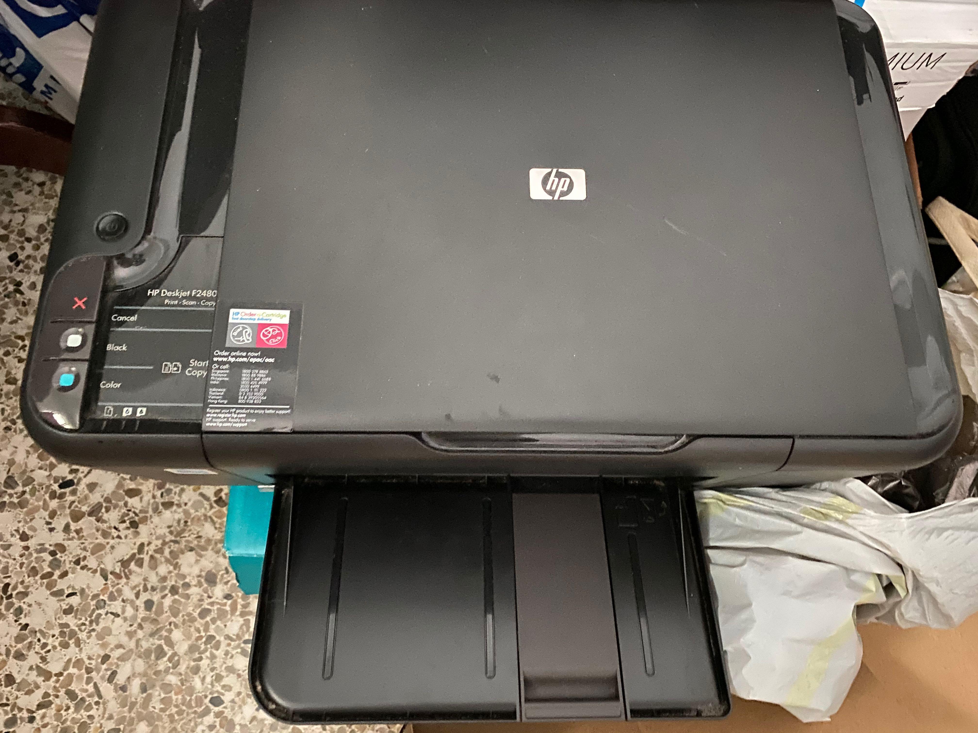 HP Deskjet 3 in 1 Printer F2480, Computers & Tech, Printers, Scanners ...