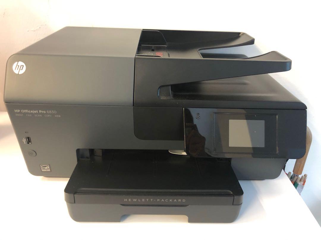 HP Printer Office Jet Pro 6830(Not Working), Computers & Tech, Printers ...