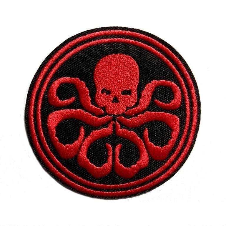 Hydra Logo Marvel Iron On Patch, Hobbies & Toys, Stationery & Craft ...