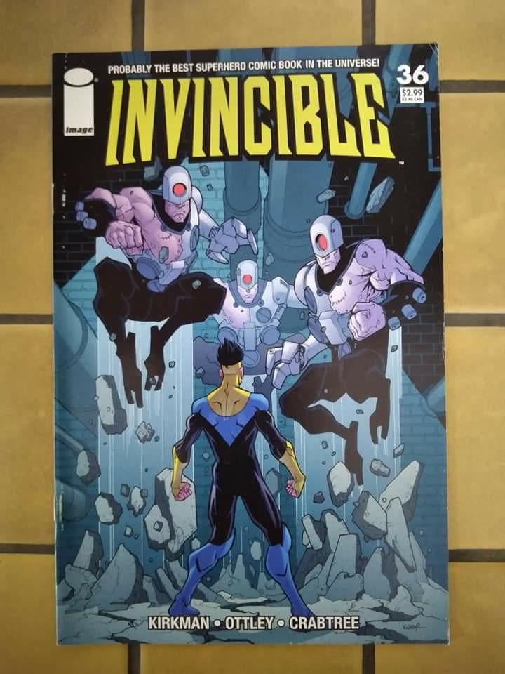 Invincible #36 ( Ryan Ottley - Cover Art ) Image Comics, Hobbies & Toys ...