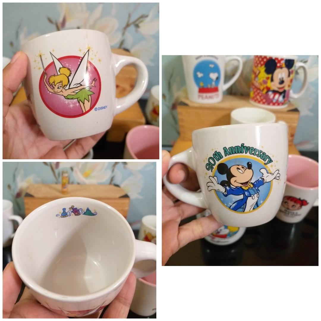 Japan mug character mugs Disney Bugs bunny Pooh Snoopy Mister Donut ...