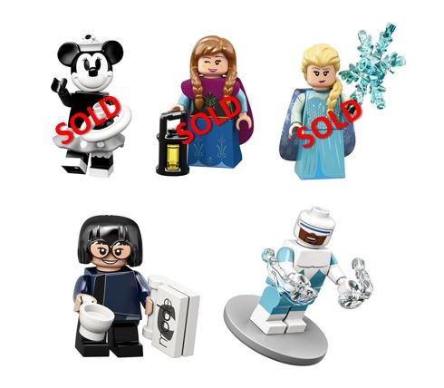 LEGO 71024 Disney Minifigure Series 2 - Edna and Frozone, Hobbies ...