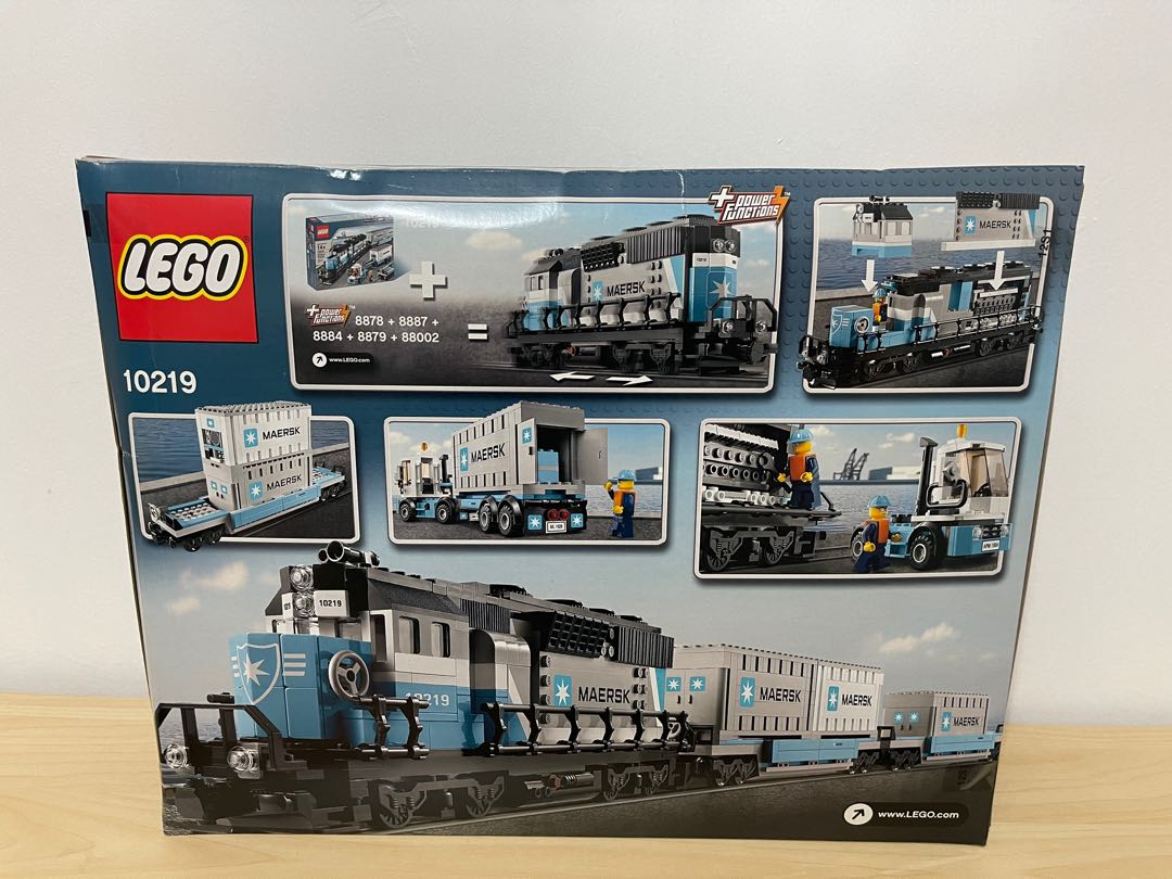 Lego Train 10219 (Maersk) , Hobbies & Toys, Toys & Games on Carousell