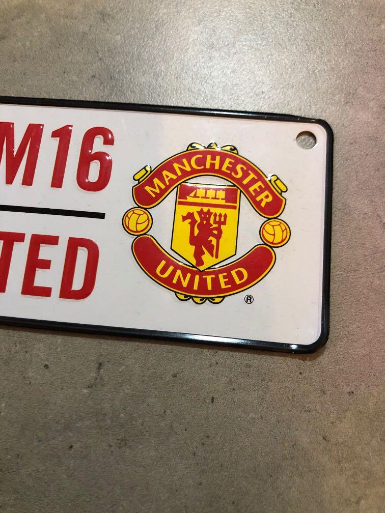 Manchester United Old Trafford sign, Everything Else on Carousell