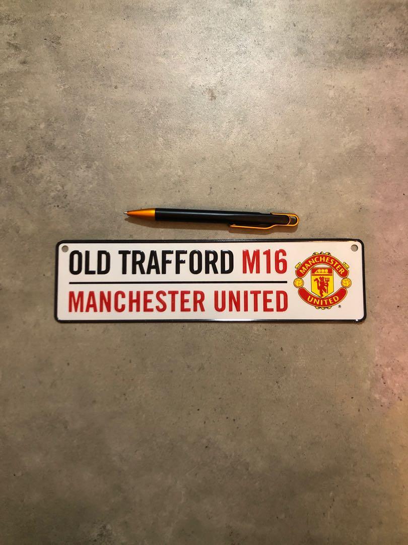 Manchester United Old Trafford sign, Everything Else on Carousell