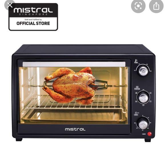 Mistral Mo-350 35L Elcetric Oven, bake an amazing chicken !, TV & Home ...