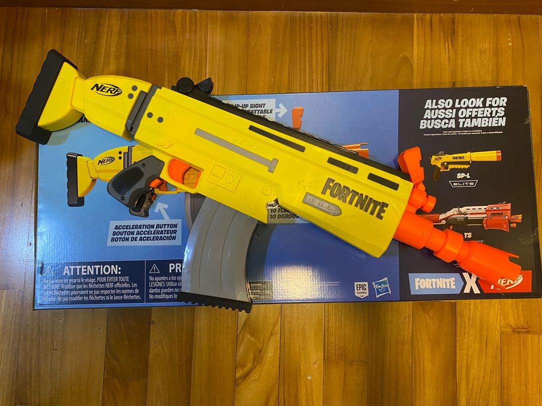 Nerf Fortnite AR-L, Hobbies & Toys, Toys & Games on Carousell