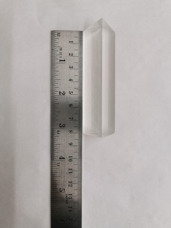 Optical Glass Triangular Prism Physics Teaching Light Spectrum 8cm STEM ...