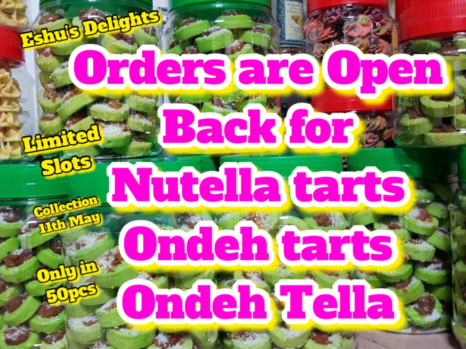 Orders Re-Open Kuih Raya, Food & Drinks, Packaged & Instant Food on ...