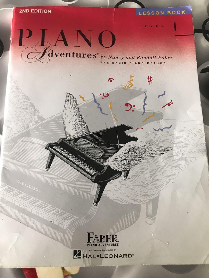 Piano book Level 1 by Nancy And Randall Faber, Hobbies & Toys, Music ...