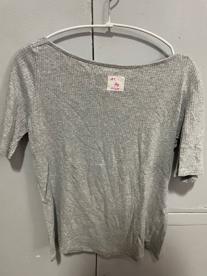 Plus size uniqlo shirt, Women's Fashion, Tops, Shirts on Carousell