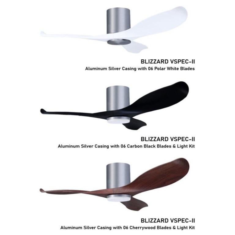 PO Ceiling Fan Blizzard VSPEC-II, Furniture & Home Living, Lighting ...