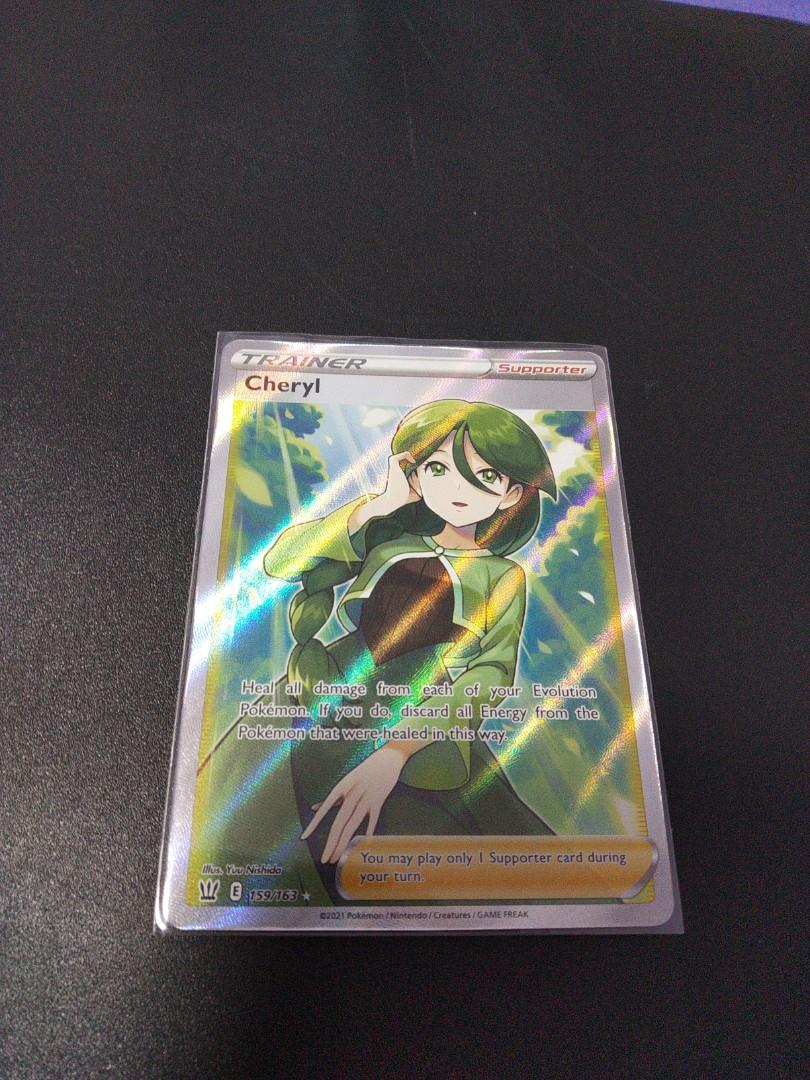 Pokemon TCG Cheryl Full Art Trainer Ultra Rare, Hobbies & Toys, Toys ...