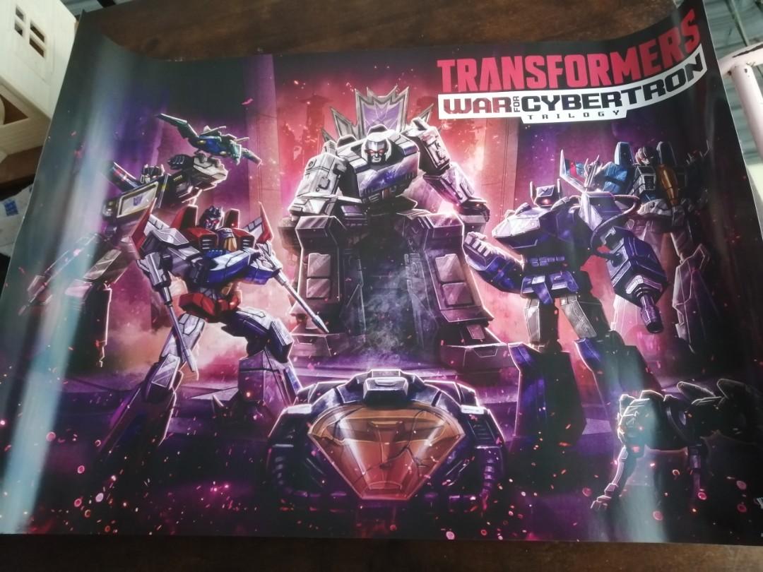 Poster Transformers War For Cybertron Siege Decepticon, Hobbies & Toys ...