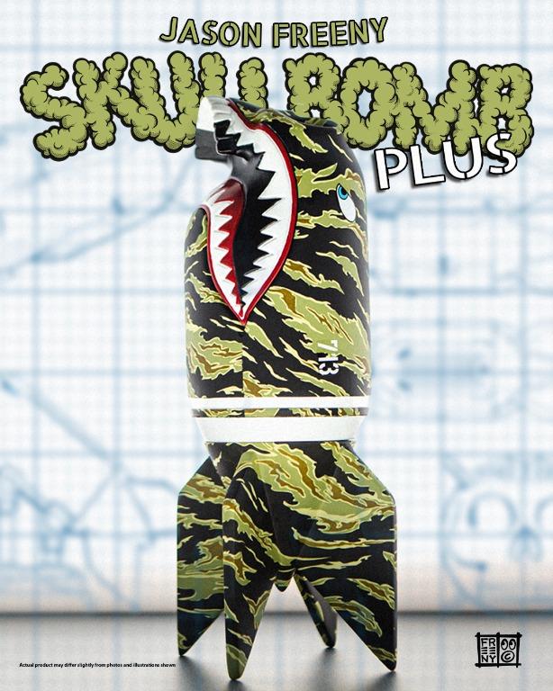 【預訂/Pre-order】 Mighty Jaxx Skull Bomb Plus by Jason Freeny, 興趣及遊戲, 收藏品及 ...